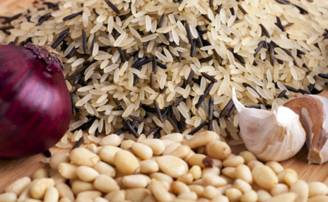 Vegan Wild Rice Recipe - Pine Nut Side Dish - Nutty - Delicious Side Dish