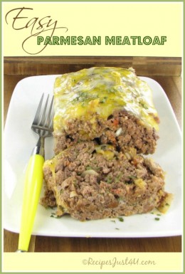 Parmesan Meatloaf - Easy Parmesan Cheese Meat Loaf Recipe