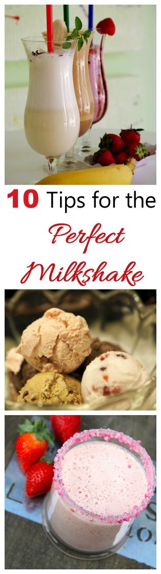 Perfect Milkshake - Tips and Tricks for This Cold Summer Treat