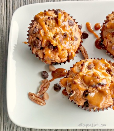 Chocolate Chip Caramel Muffins