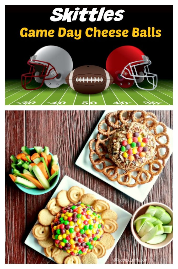 Skittles Cheese Balls - Sweet and Sour Super Bowl Cheese Ball Recipes