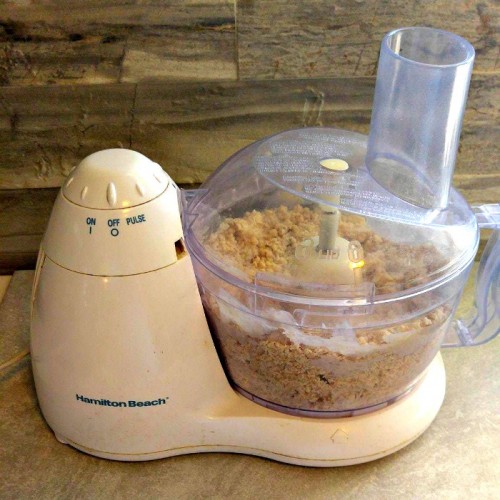 How to Make a Crumb Crust - Making a Crumble Crust in Minutes for Pies