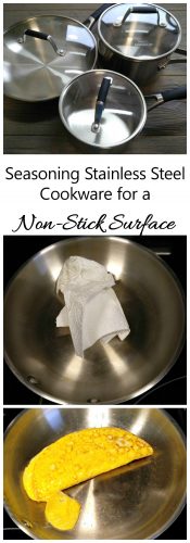 Season Stainless Steel Cookware to Make it Non-Stick (Super Easy Tips)