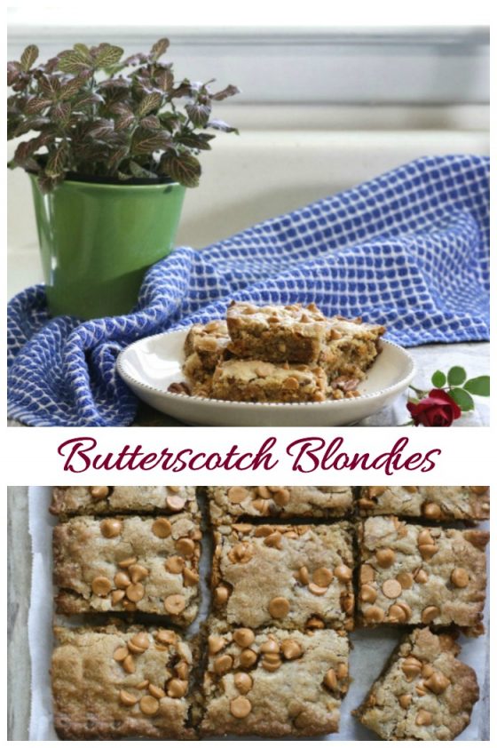 Butterscotch Squares - Easy Butterscotch Bars Recipe