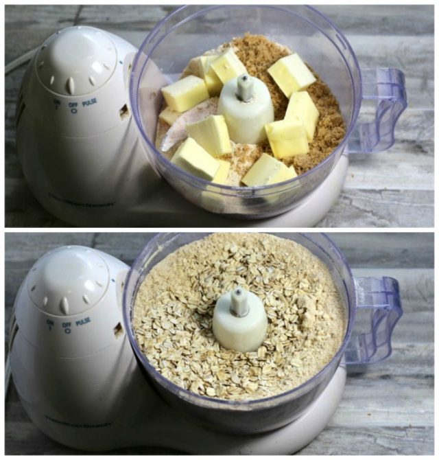 Fig Crumble with Fresh Blueberries and Rolled Oats Makes a Hearty Fruit ...