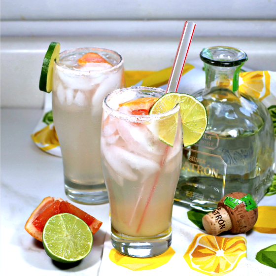 Paloma Cocktail Recipe - Patron Paloma Grapefruit Highball Drink