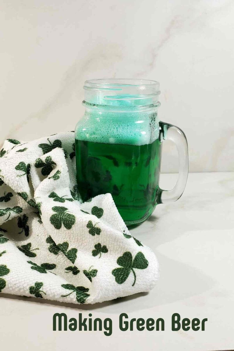 How To Make Green Beer - Easy St. Patrick's Day Drink